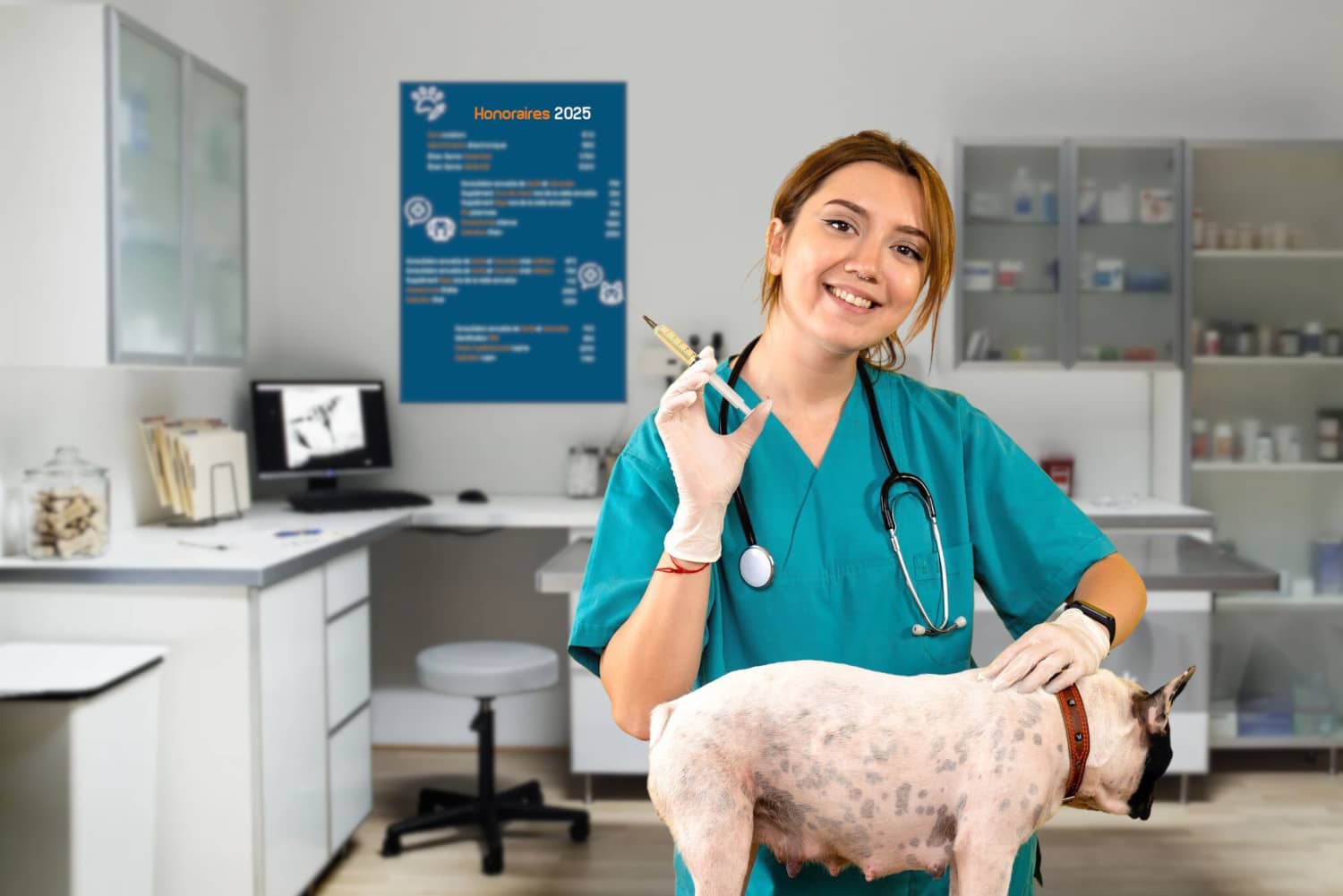 Prix des actes et soins vétérinaires chien et chat